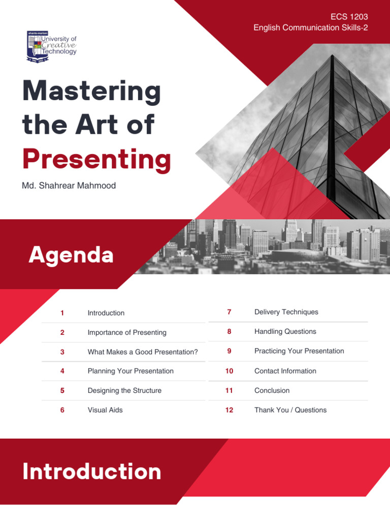 ECS 2107, Lecture, Presentation | PDF | Communication | Behavior Modification