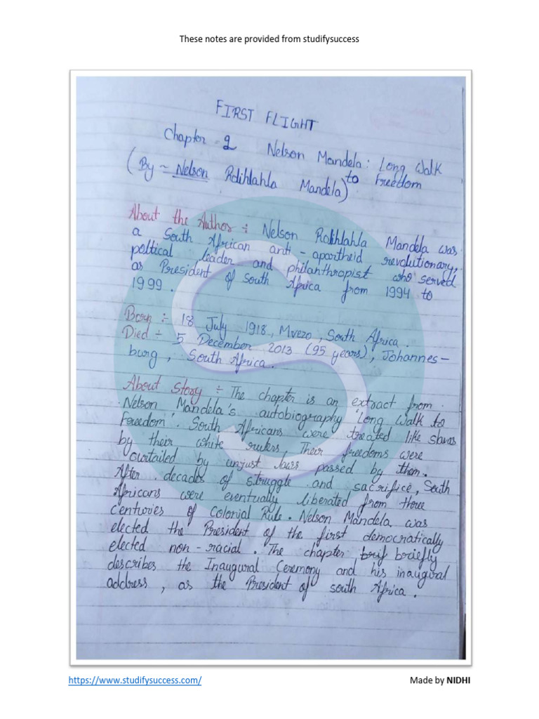 Class 10 English (First Flight) | PDF