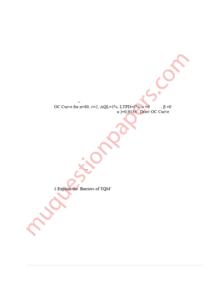 Be Mechanical Engineering Semester 8 2023 December Dloc Vi Total Quality Management Rev 2019 c ...