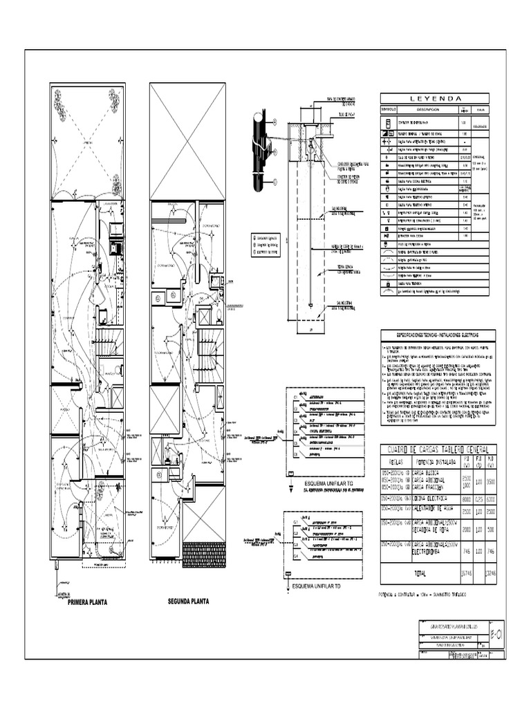 Plano de Instalaciones Electricas 01 Plot | PDF