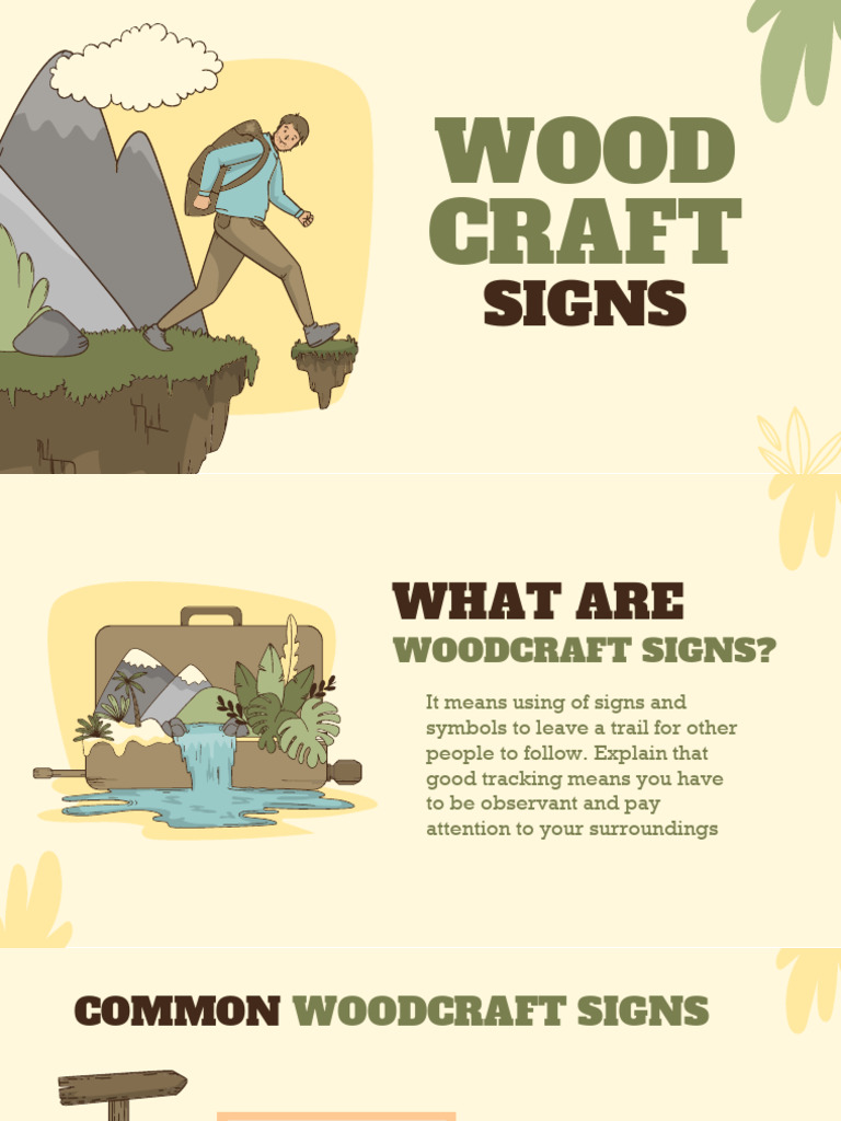 WOODCRAFT SIGNS | PDF