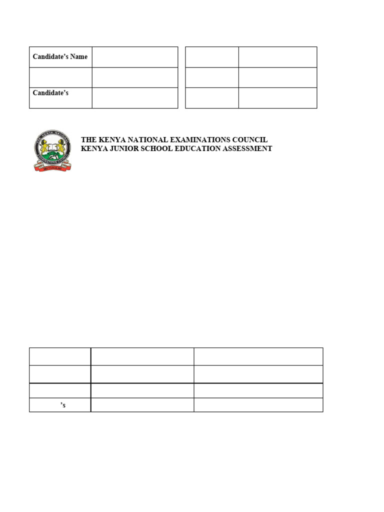 Grade 9 Intregrated Science Pp2 Pract KJSEA SamplePaper | PDF | Length | Metrology