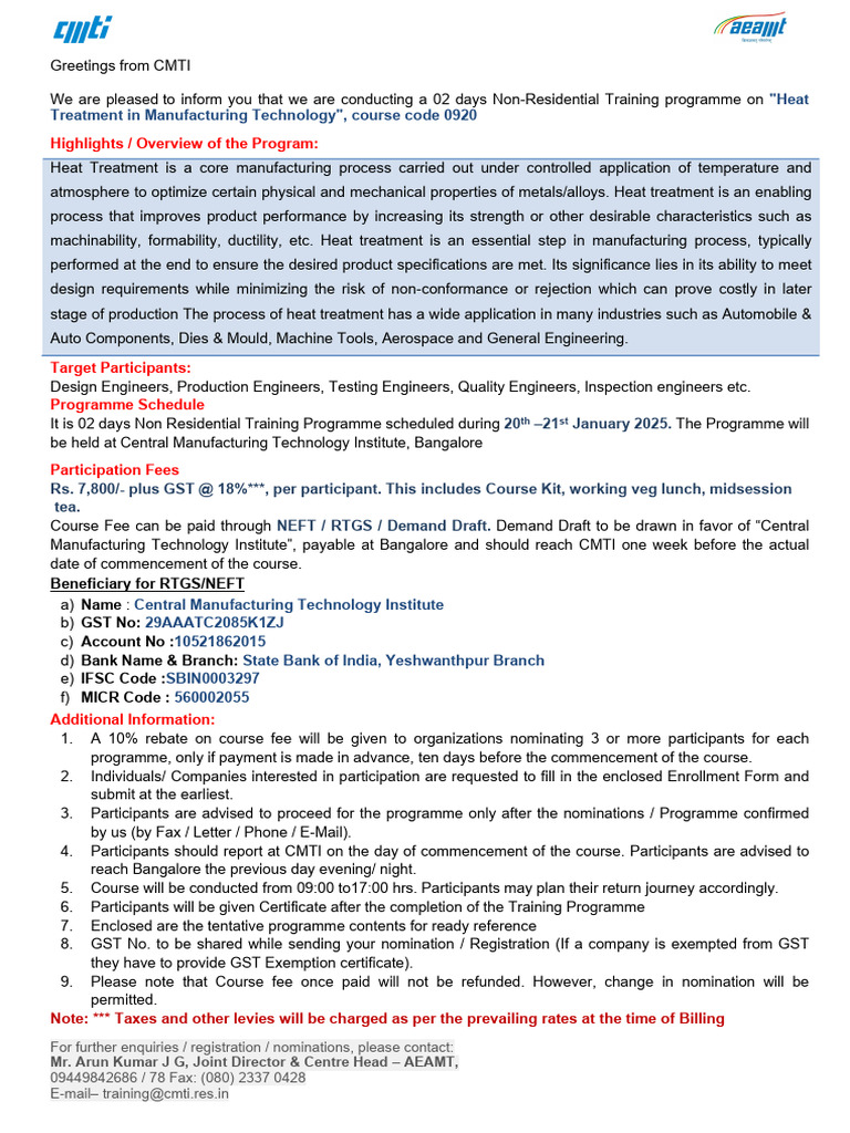 Heat Treatment Jan 2025 | PDF | Heat Treating | Business Process