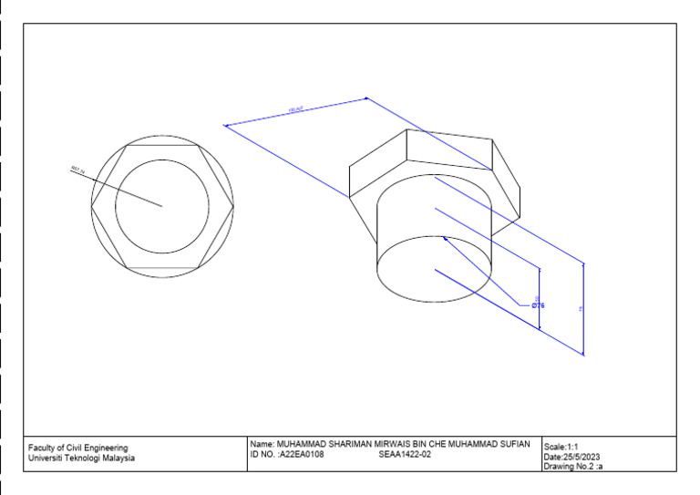 Civil Engineering Drawing by Muhammad Shariman | PDF