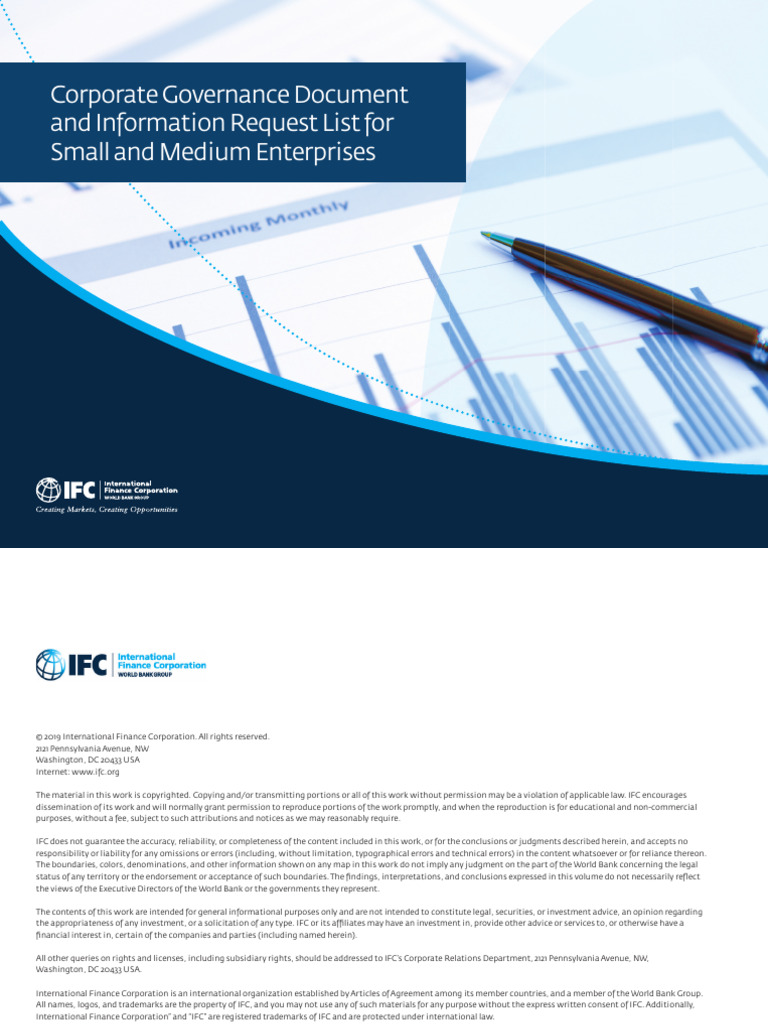 CG-Document-and-Information-Request-List-SME-043019 | PDF | Internal ...