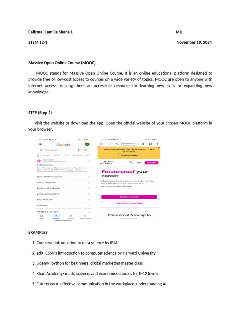 Cafirma, Camille Shane - MIL | PDF