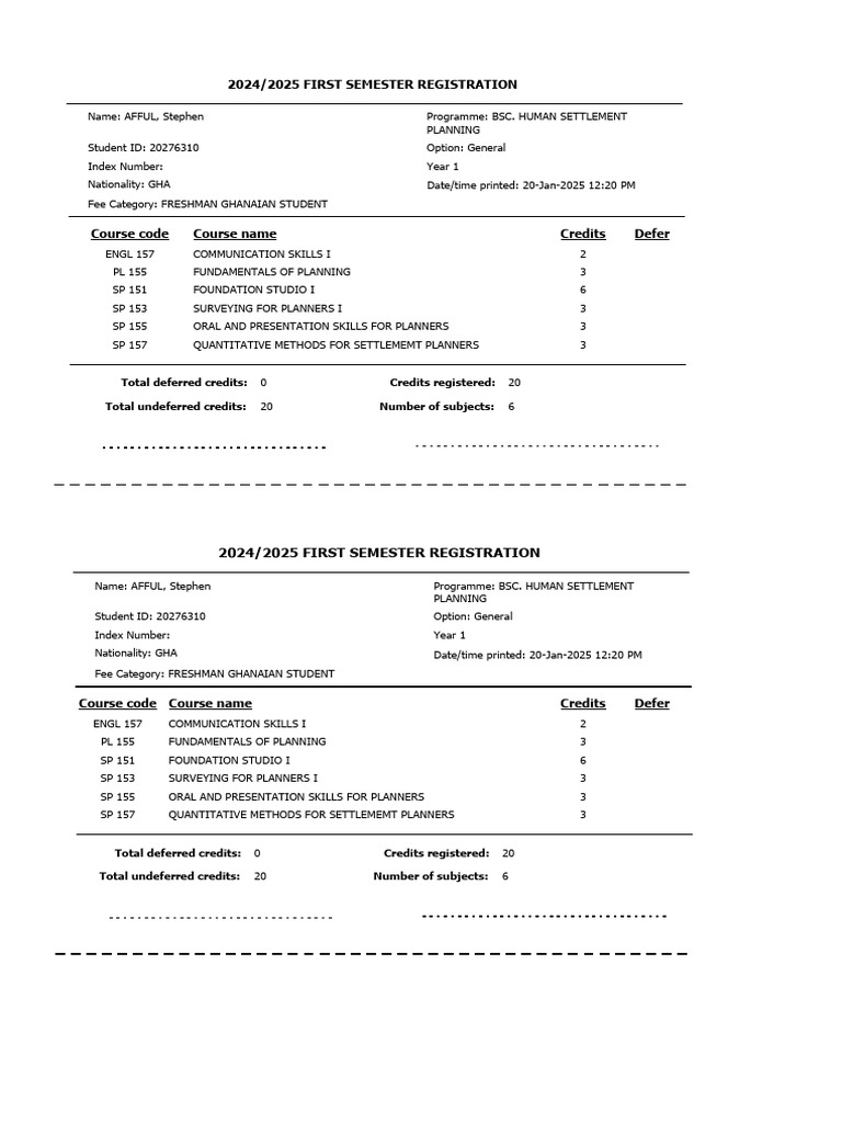 Registration Slip | PDF | Access Control | Surveillance