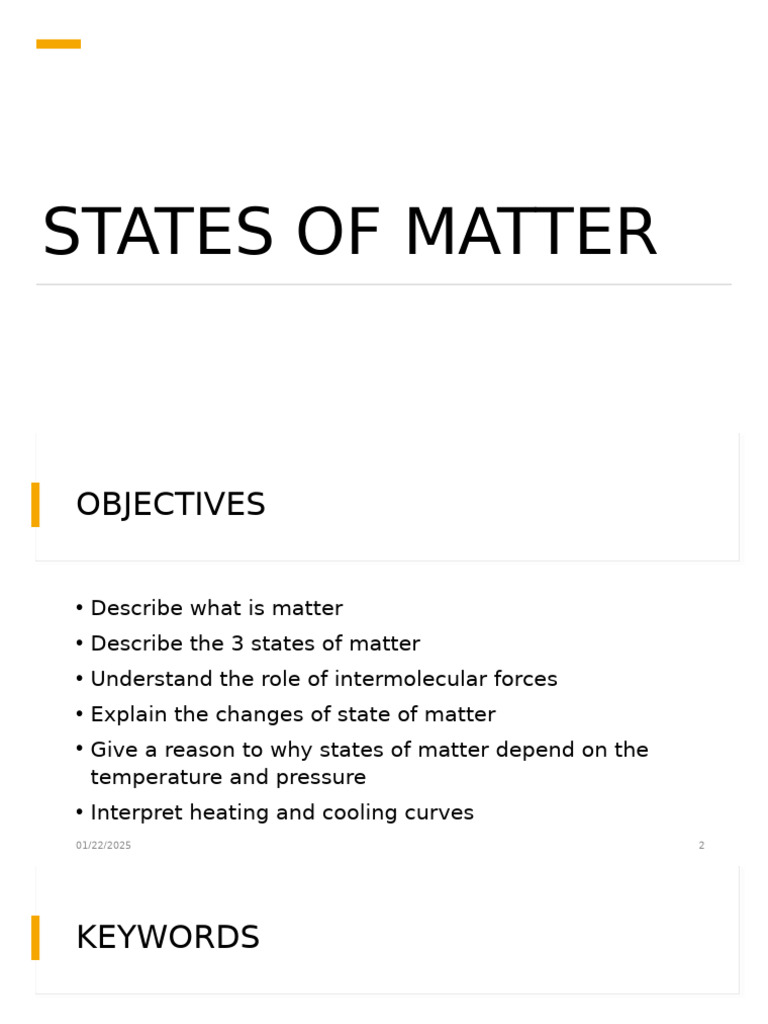 States of Matter Part 1 | PDF | Liquids | Boiling
