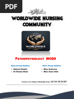 20 MCQs On Pathophysiology Unit-I | PDF | Pathology | Infection