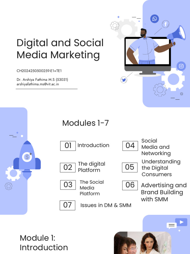 Digital and Social Media Marketing Notes | PDF | Social Media Marketing ...