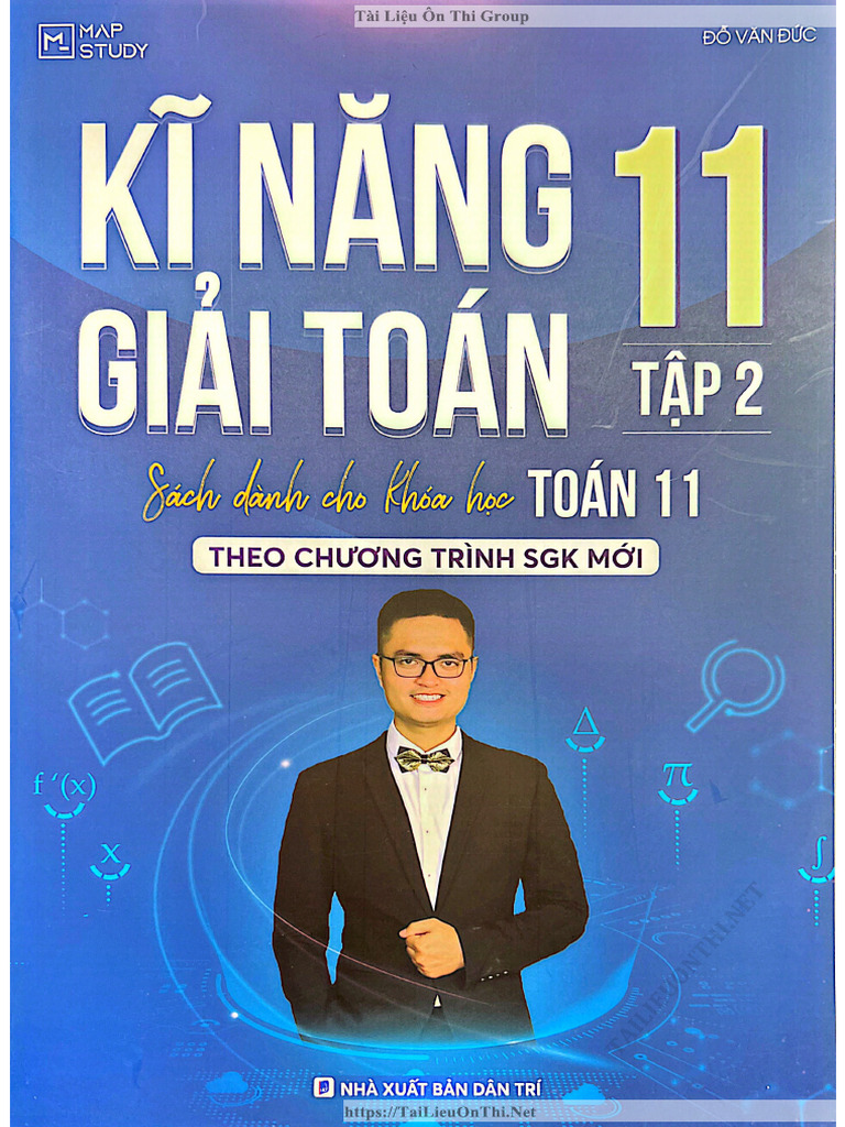 eBook Kĩ Năng Giải Toán 11 Tập 2 Sgk Mới, Thầy Đỗ Văn Đức | PDF