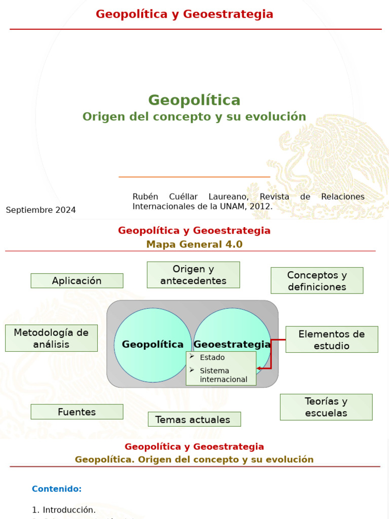 4. 2024 GEOPOLITICA ORGIGEN DEL CONCEPTO Y SU EVOLUCIÓN | PDF ... 4. 2024 GEOPOLITICA ORGIGEN DEL CONCEPTO Y SU EVOLUCIÓN | PDF ...