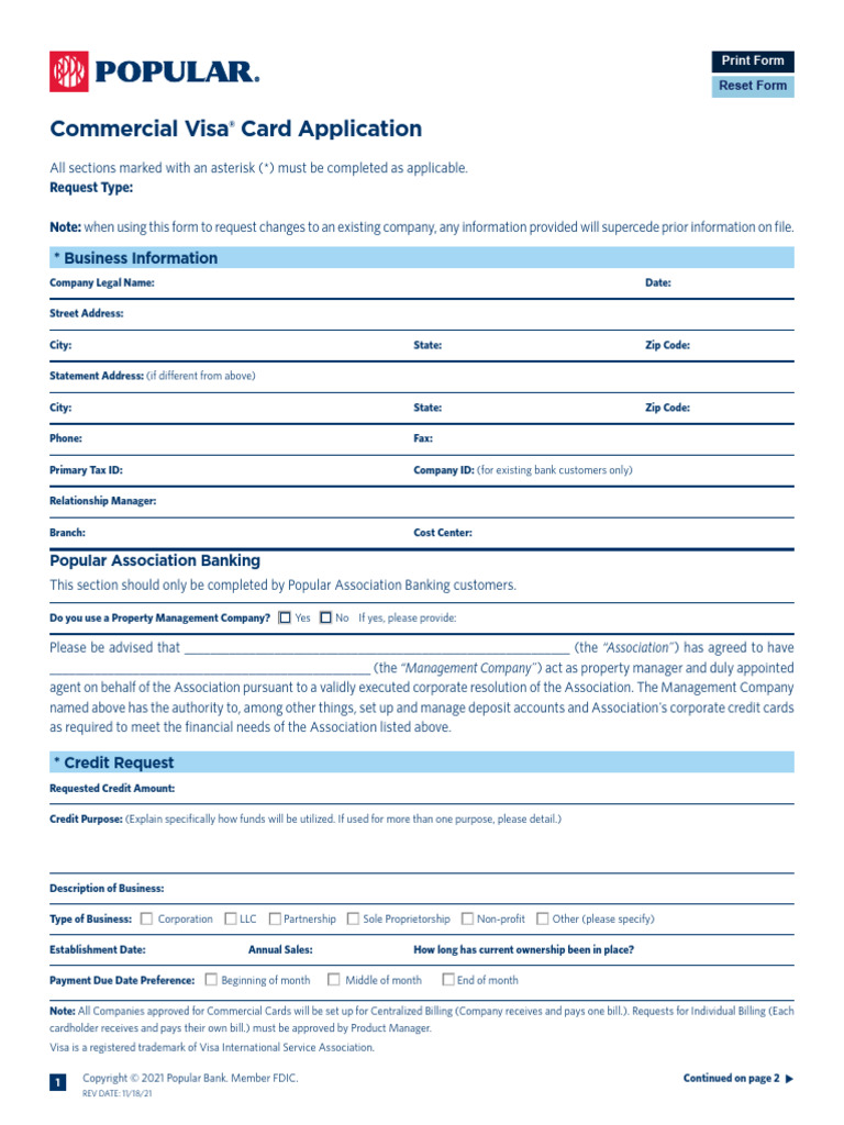 Popular Credit Card Application | PDF | Credit Card | Banks