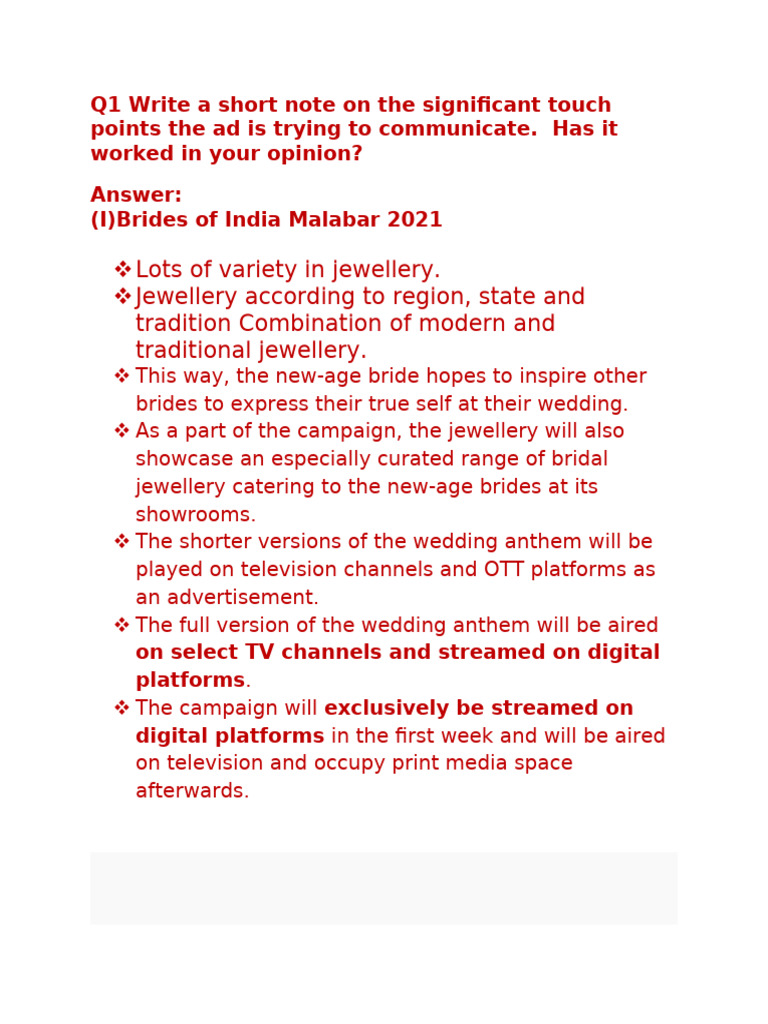 Assignment third | PDF | Advertising | Mass Media