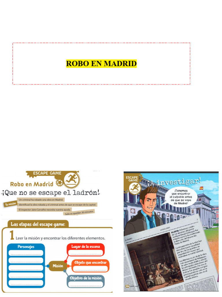 Misterio del Robo en Madrid | PDF