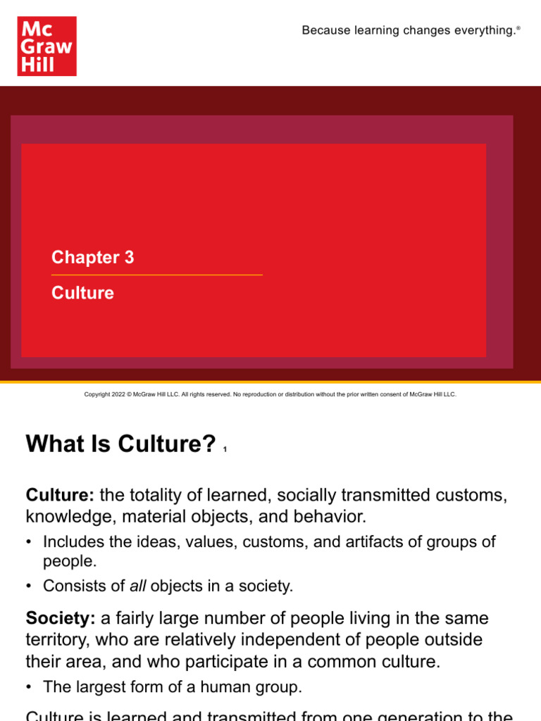 Chapter 3 | PDF | Sociobiology | Society