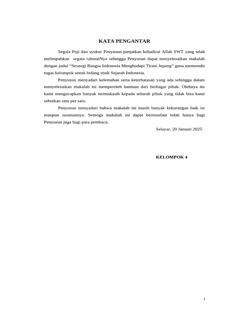 MAKALAH SEJARAH SRI AYU | PDF