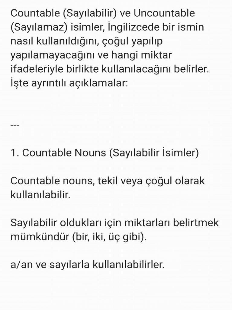 Countable And Uncountable Pdf