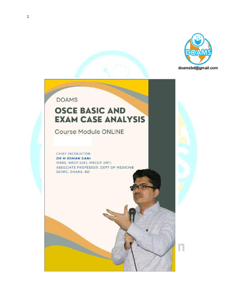 OSCE Basic-Exam Case Analysis Module ONLINE | PDF | Electrocardiography ...