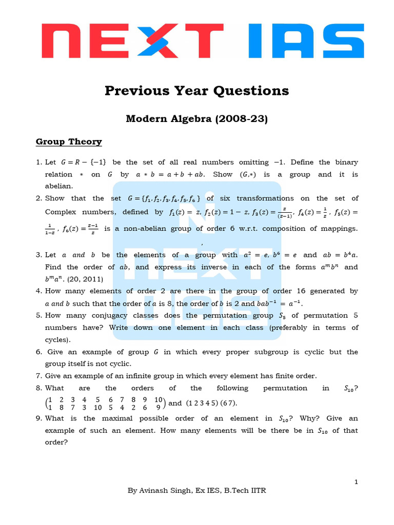 file_22 | PDF | Ring (Mathematics) | Group (Mathematics)