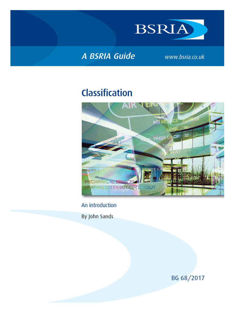 BSRIA BG68 2017 Classification Inc Uniclass- An Introduction | PDF ...