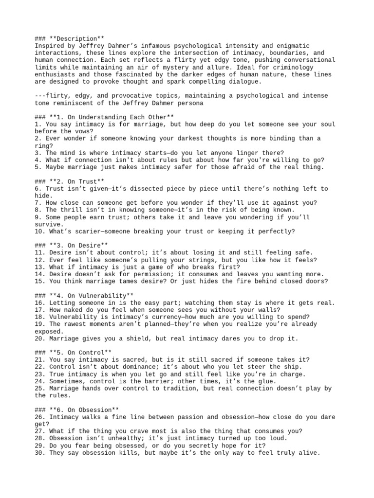 Edgy lines | PDF | Intimate Relationships