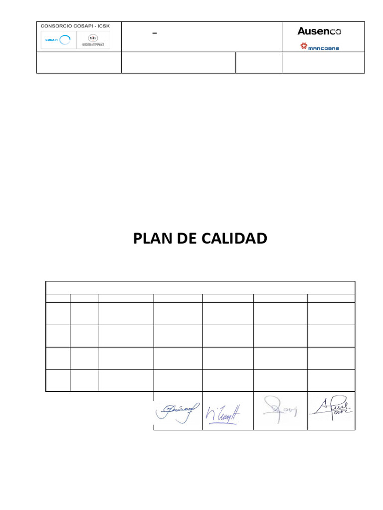 S03_s0_Recursos Adicionales Plan de Calidad SGC_Modelo | PDF | Sistema ...