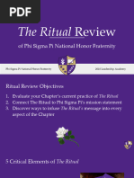 Ritual of Delta Sigma Theta PDF | PDF
