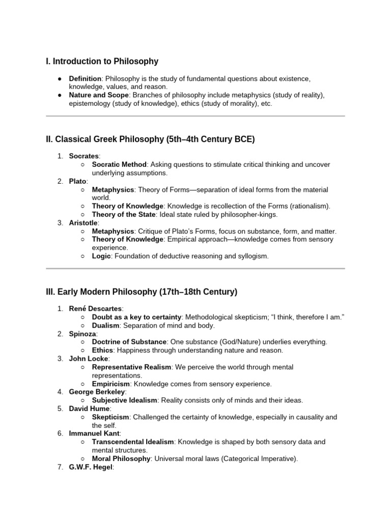 CSS PMS PHILOSOPHY SYLLABUS | PDF | Reason | Rationalism