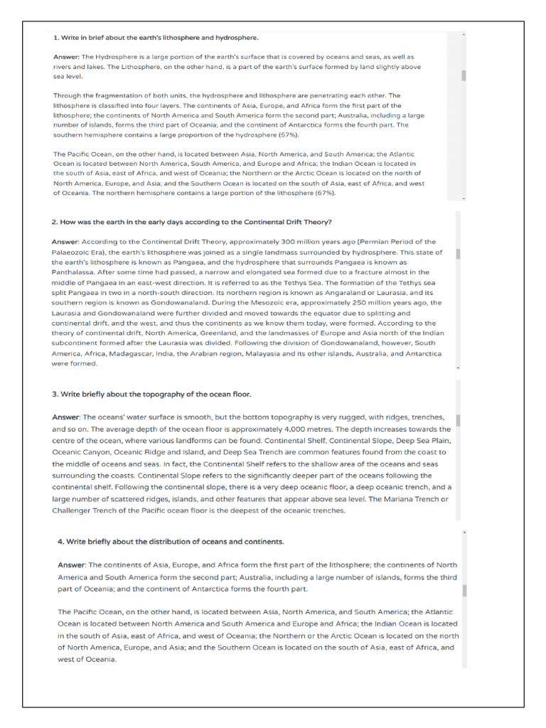 Geo CH 3 | PDF