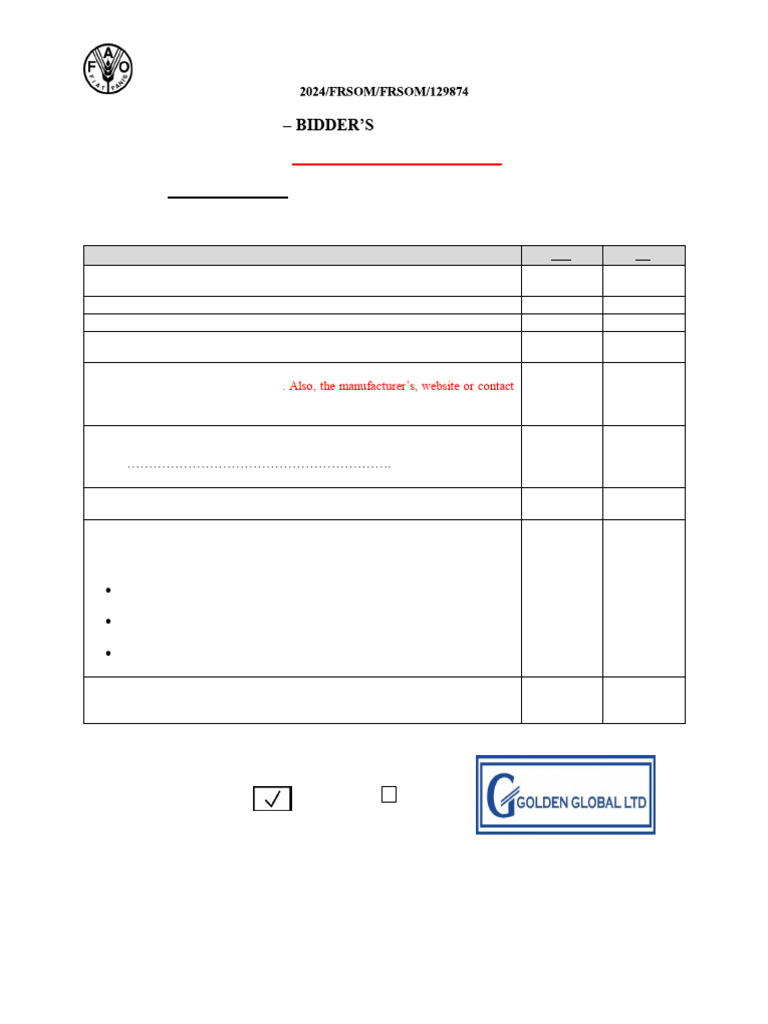 Appendix I BIDDER'S ELIGIBILITY CRITERIA | PDF | Specification ...