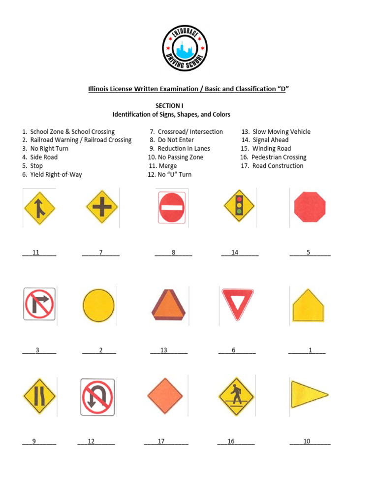 Illinois Driving Regulations Overview | PDF | Traffic | Traffic Light