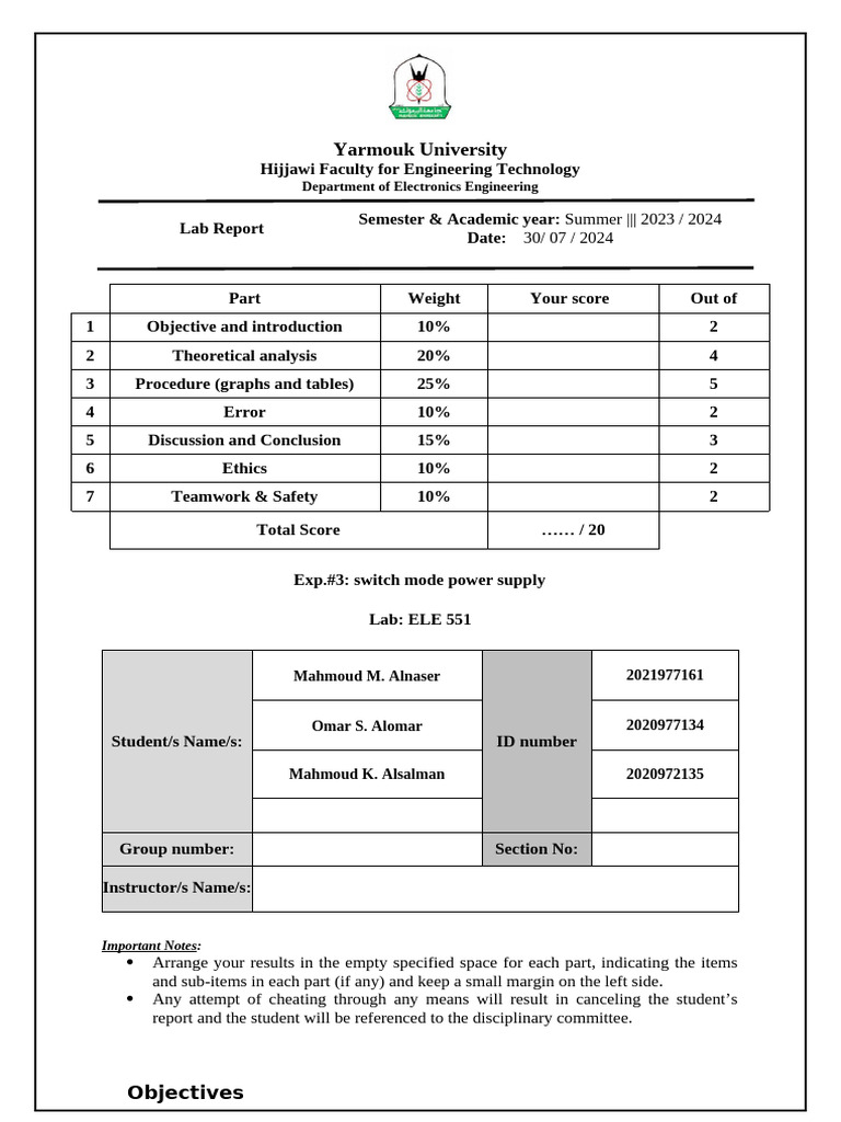 Exp #3 | PDF | Rectifier | Transformer