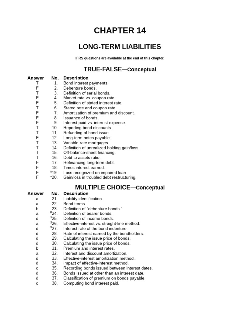 ch14.doc | PDF | Book Value | Bonds (Finance)