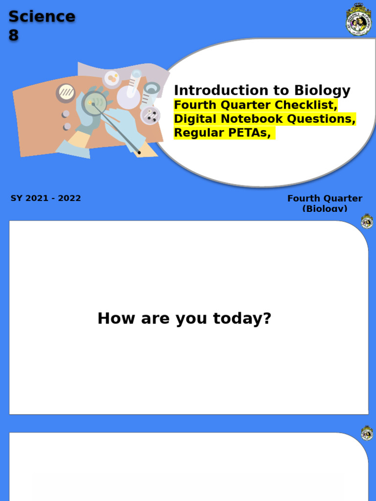 Q4 Introduction To Biology | PDF | Ecosystem | Biology