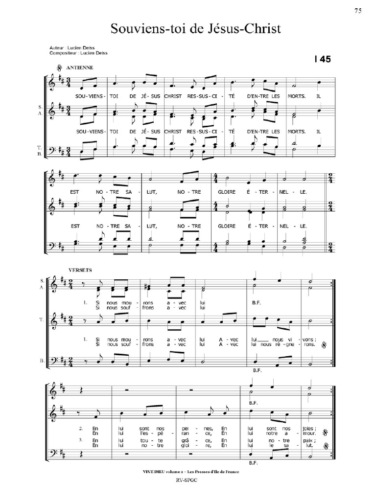 Souviens toi de Jésus-Christ | PDF