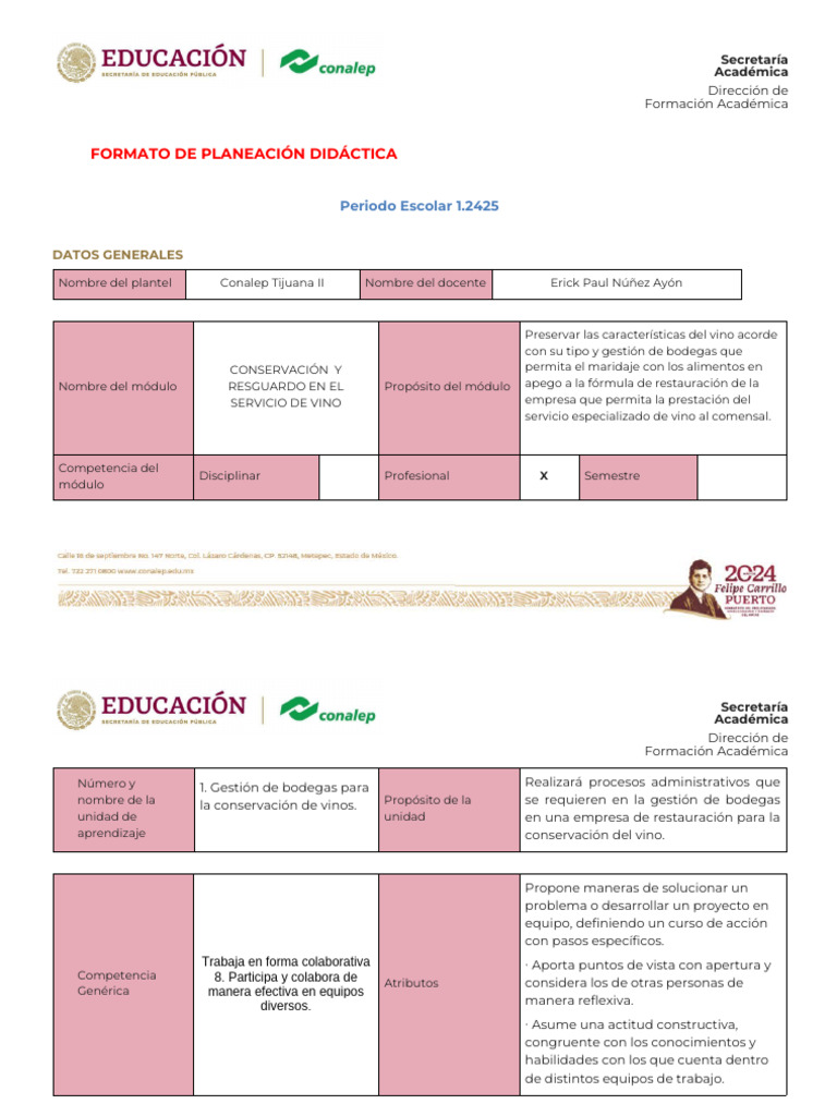 1.2 Cres 1.2425 | PDF | Enseñando | Evaluación
