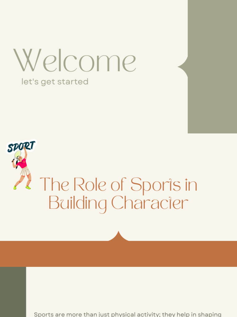 The Impact of Sports on Character Development | PDF