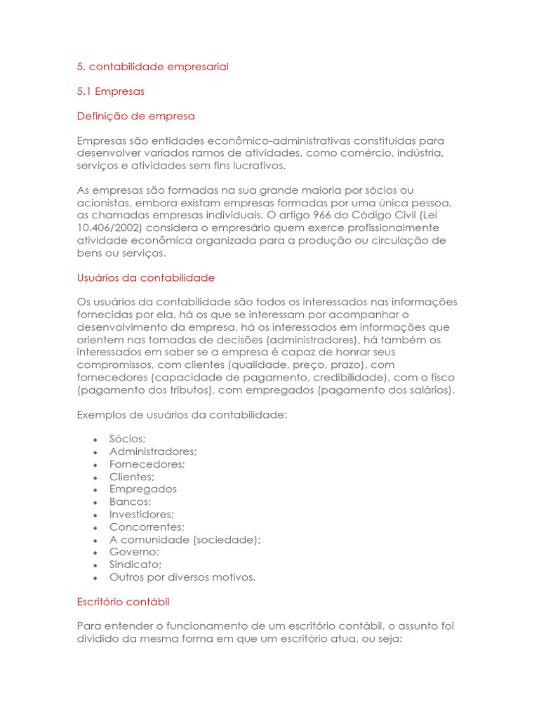 módulo 5 - Contabilidade Empresarial | PDF | Contabilidade | Balancete