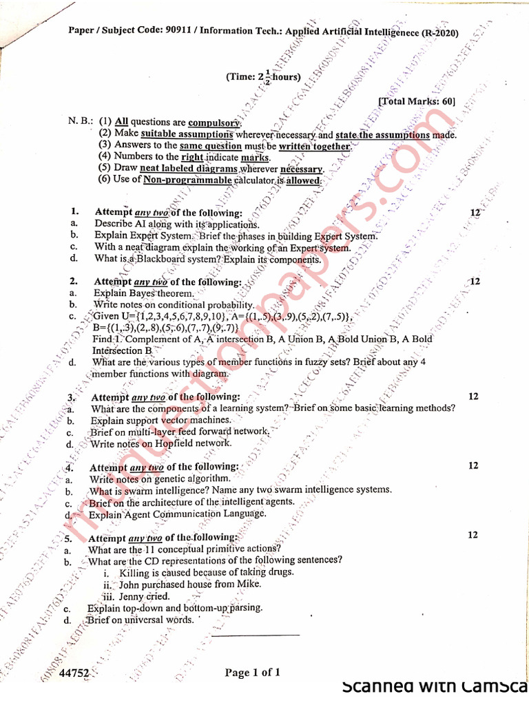 Science - MSC Information Technology - Semester 3 - 2023 - December ...