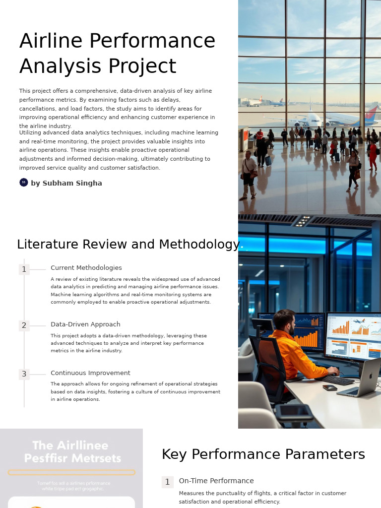 Airline Performance Analysis Project | PDF | Performance Indicator ...