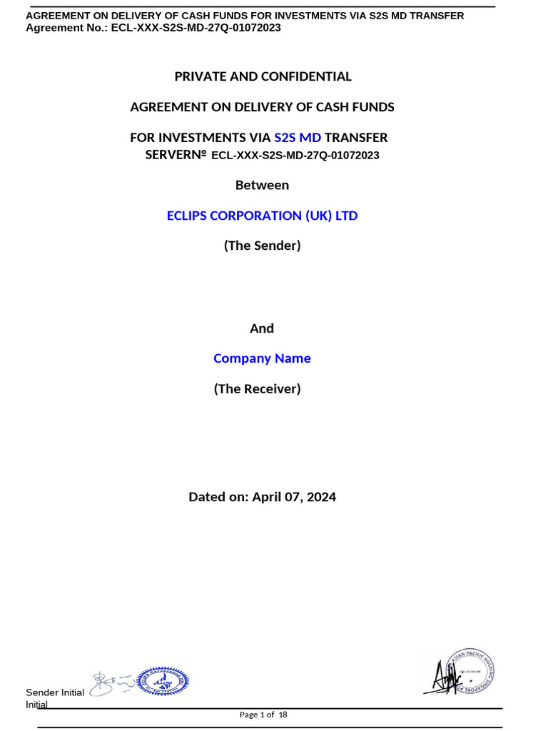 Doa - 27Q 045T - S2S Mdi - Eclips Corporation 04072024 (1) (1) Hareo ...