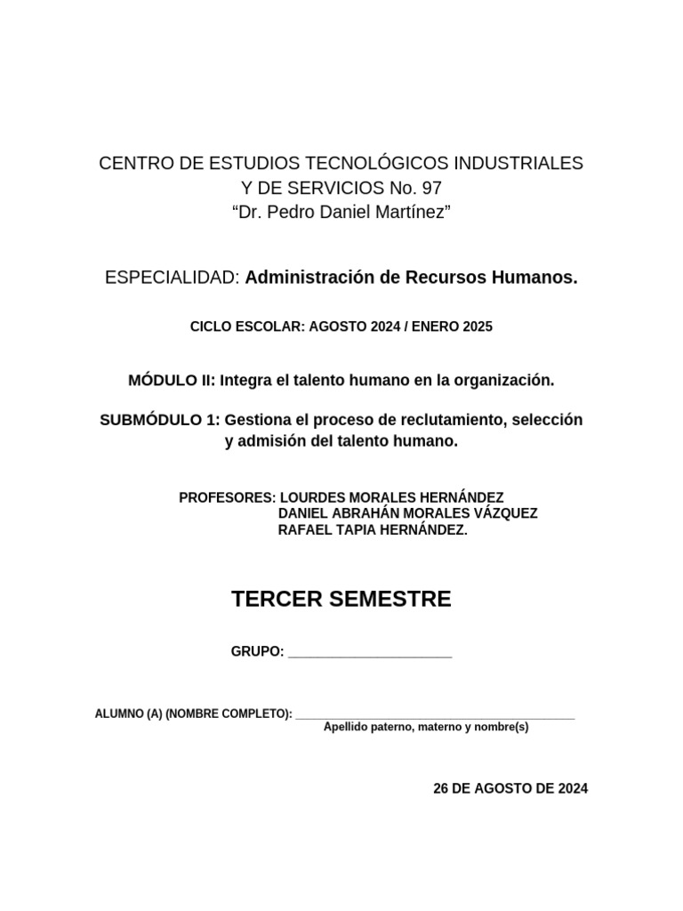 Caratula Modulos Cetis 97 | PDF