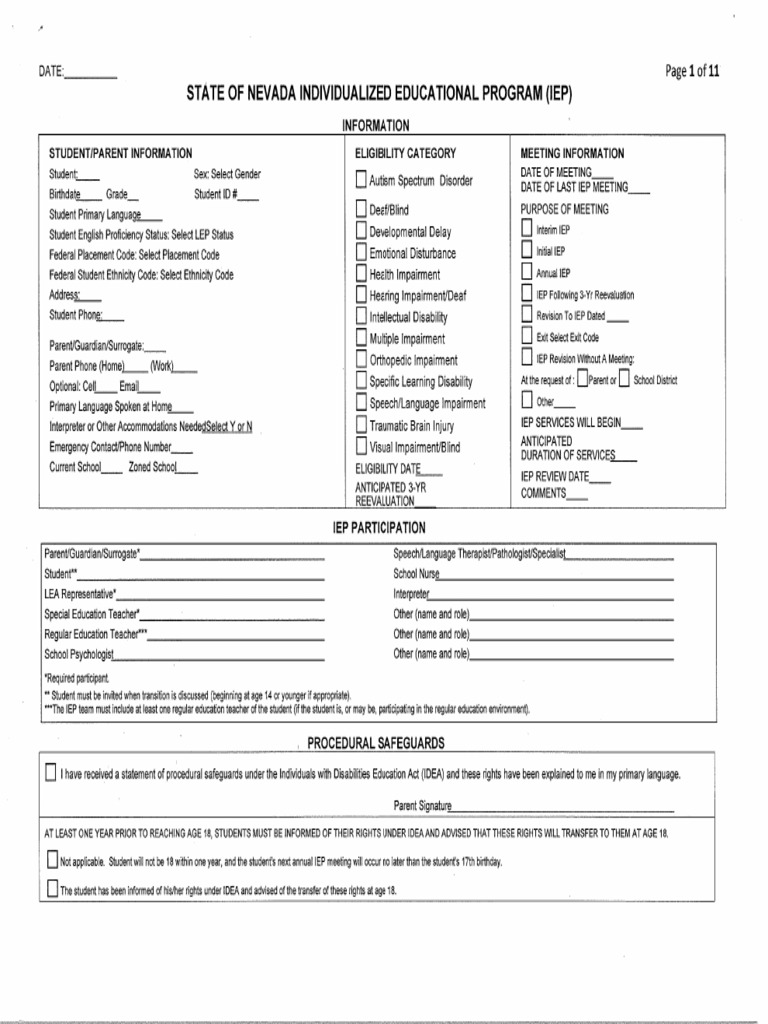 IEP Info | PDF | Individualized Education Program | Disability