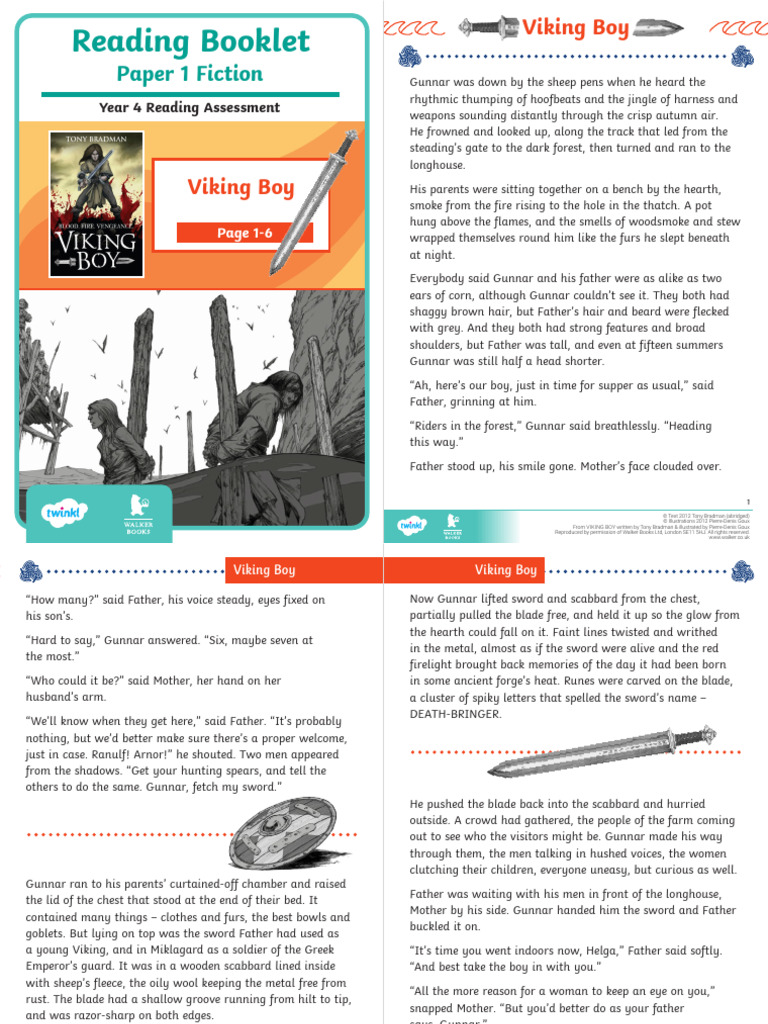 Viking Boy: Chapter 1 Overview | PDF
