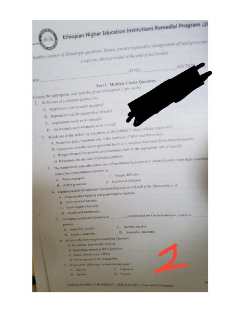 BIOLOGY REMEDIAL | PDF