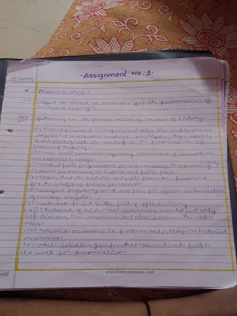 Clear Assignment | PDF