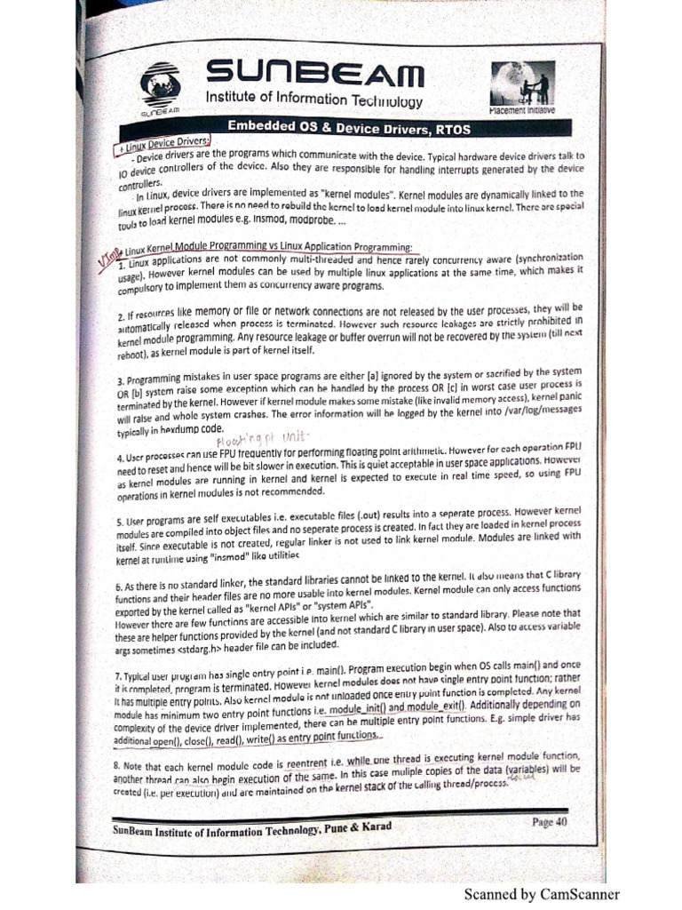 Sunbeam Device Driver | PDF