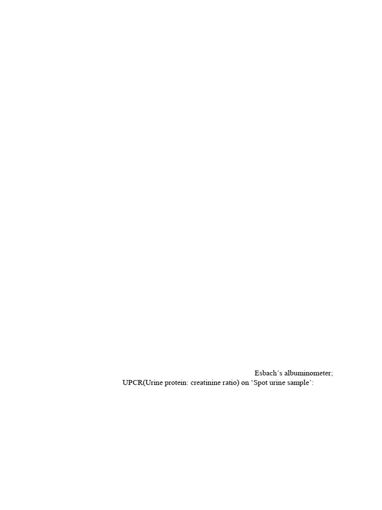 Problem Cards Renal Function Test, Haematology, CSF Examination | PDF ...