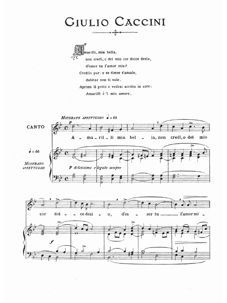 Amarilli | PDF